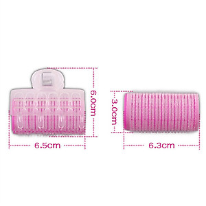 3Pcs/Set Hairdress Magic Bendy Hair Rollers Curlers Spiral Curls DIY Air Bang Curlers Women Styling Tools (Big Size)