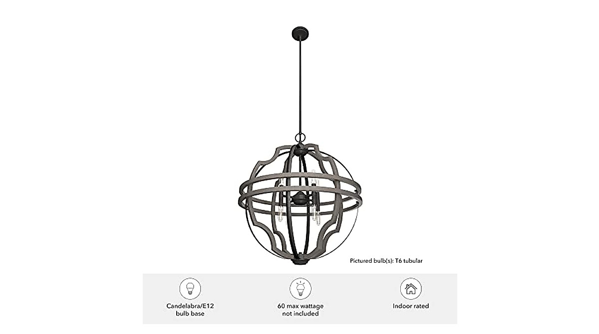 Elegant Noble Bronze Pendant Light from Hunter Fan