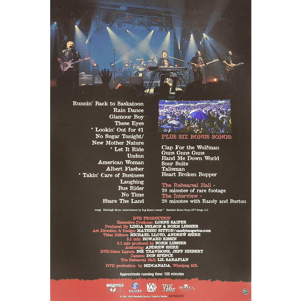 Guess Who - Running Back Thru Canada