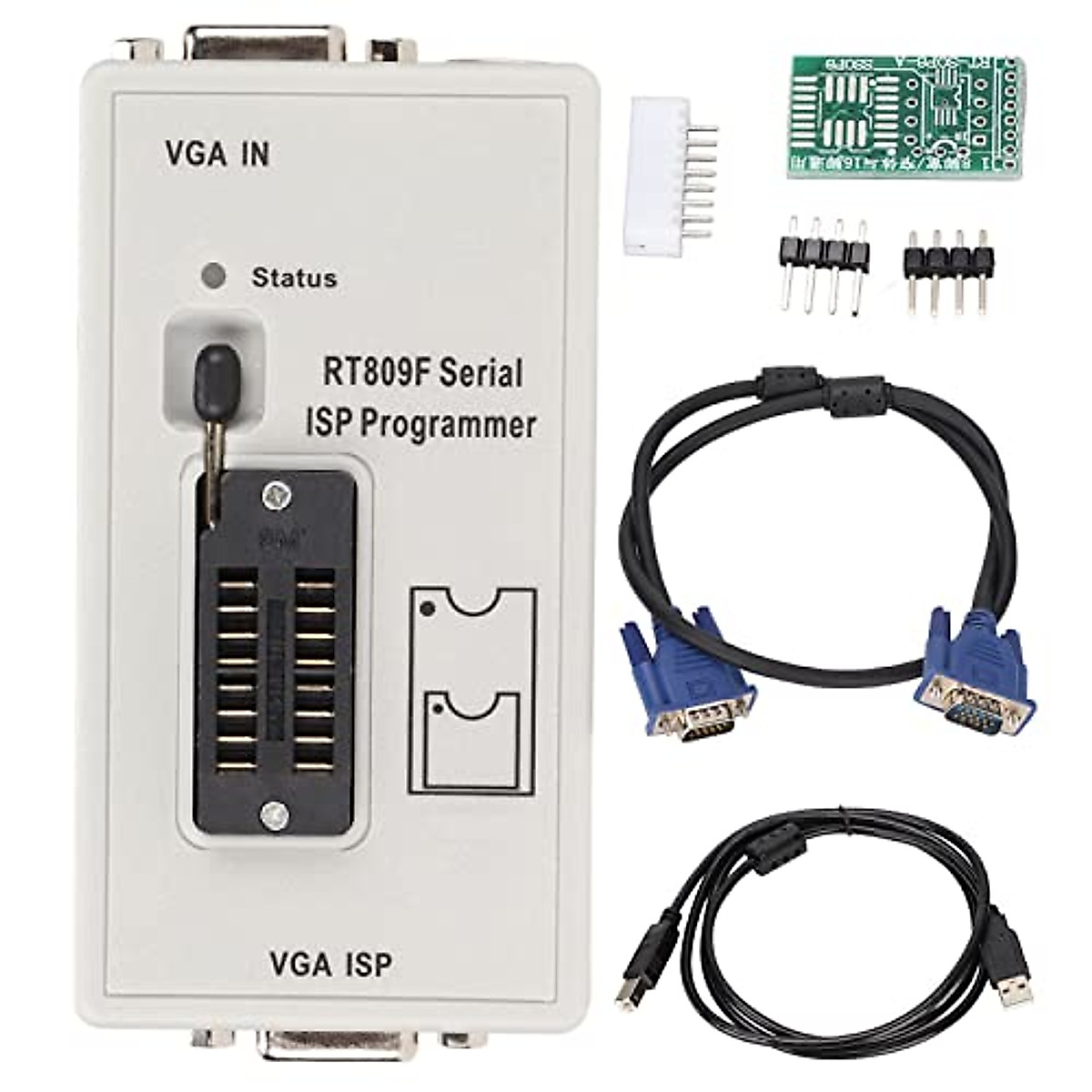 RT809F Programmer, VGA LCD Programmer NOR NAND Chip for Notebook