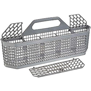 AUSUKY Kitchen Aid Dishwasher Silverware Basket Filter Basket Flatware Organizers