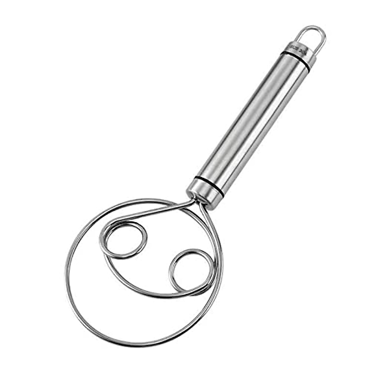 Stainless Steel Flour Coil Stirrer Beater Durable and Easy Cleaning Tool for Whisking Beating & Stirring Egg