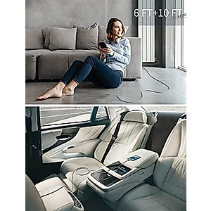 USB C to USB C Charger Cable 6ft+10ft Cord for Samsung Galaxy S23/S22 Plus/S22 Ultra/S21 FE 5G/S21+/S21 Ultra/S20/S20+/S20 Ultra,A14 A54 A34 5G,A53,Note 20 10+,Note20,60W Charging Fast Charge Wire