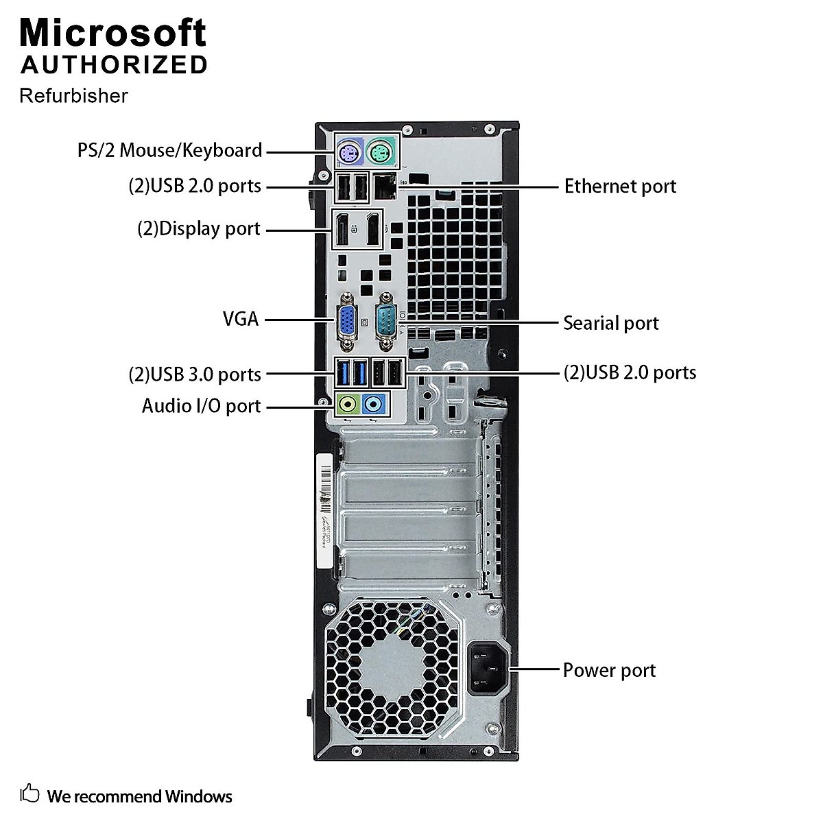 HP ProDesk 600 G1 Small Form Factor Desktop PC, Intel Quad Core i5-4570 up to 3.6GHz, 16G DDR3, 240G SSD 1T HDD, WiFi, BT 4.0, DVD, Windows 10 64 Bit-Multi-Language Supports En/Sp/Fr(Renewed)