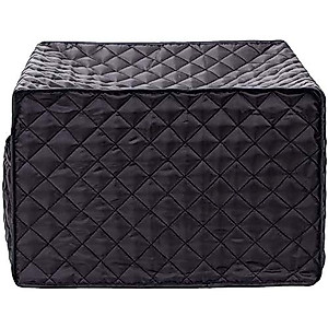 Convection Toaster Oven Cover,Smart Oven Dustproof Cover Large Size Cotton Quilted Kitchen Appliance Protector Storage Bag With 2 Accessary Pockets, Machine Washable CYFC40(only Cover)