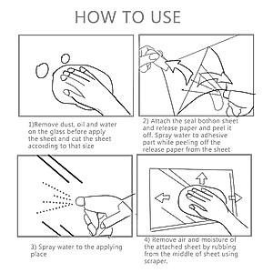 LiXiongBao 5M Transparent Kitchen Oil-Proof Stickers High Temperature Resistant Wallpaper Self-Adhesive Thickened Transparent Stickers Oil-Proof Wall Stickers 5 Meter