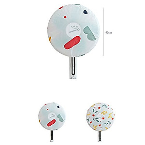 BESPORTBLE Washable Floor Fan Dust Cover Fan Protection Cover Reusable Accessories Supplies(Floral) Summer Fan