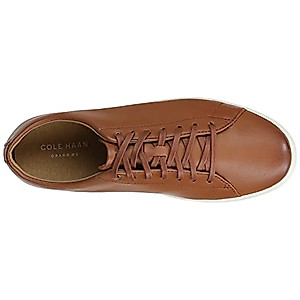 Cole Haan mens Grand Crosscourt Ii Sneaker, Tan Leather Burnsh, 10.5 US