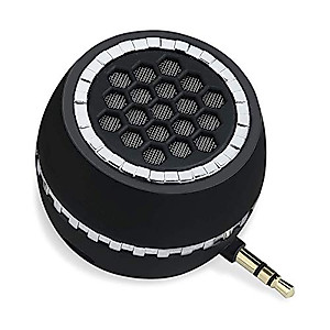 INTSUN Mini Portable Speaker, 3W Mobile Phone Speaker Line-in Speaker with Clear Bass 3.5mm AUX Interface, Plug and Play for iPhone, Smartphone, IPad, Computer