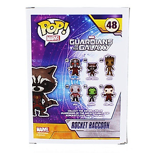 Funko Guardians of The Galaxy POP Vinyl Figure Flocked Ravager Rocket Racoon SDCC 2015 Exclusive