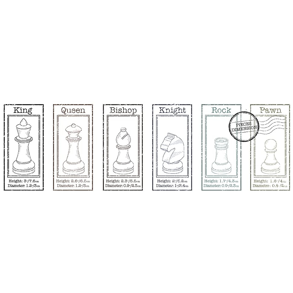 Lingle 15 Inch Travel Wooden Folding Chess Set w/ 3 Inch Kh Chess Pieces-Mahogany & Maple Inlay Board Games/Muslim Friendly