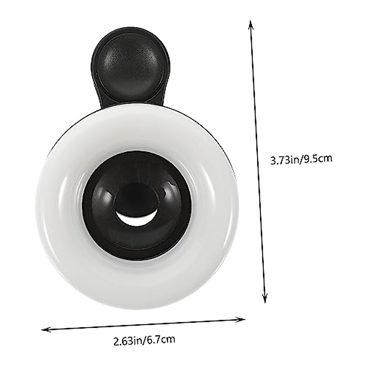 HOOTNEE Camera Lens Pink Phone Light Phone Clip Phone Clip Light Phone Lens Lamp for Manicure Clip on Light for Phone Fill Light Cell Phone Macro Lens Mobile Phone Light Cosmetic LED