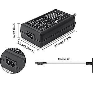 Camulti AC-L100 Power Supply Charging Adapter for Sony Handycam Camera Camcorder,8.4V 1.5A,for DCR TRV128 TRV103 TRV130 TRV150, CCD-TRV108 TRV308 Replace AC-L10A L10B L15A L15B L100A L100B L100C