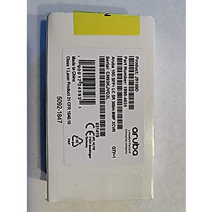HP J9150D Aruba - SFP+ transceiver module - 10 GigE - 10GBase-SR - SFP+ / LC multi-mode - up to 984 ft - for HPE Aruba 2540 48, 2920, 2930M 24, 2930M