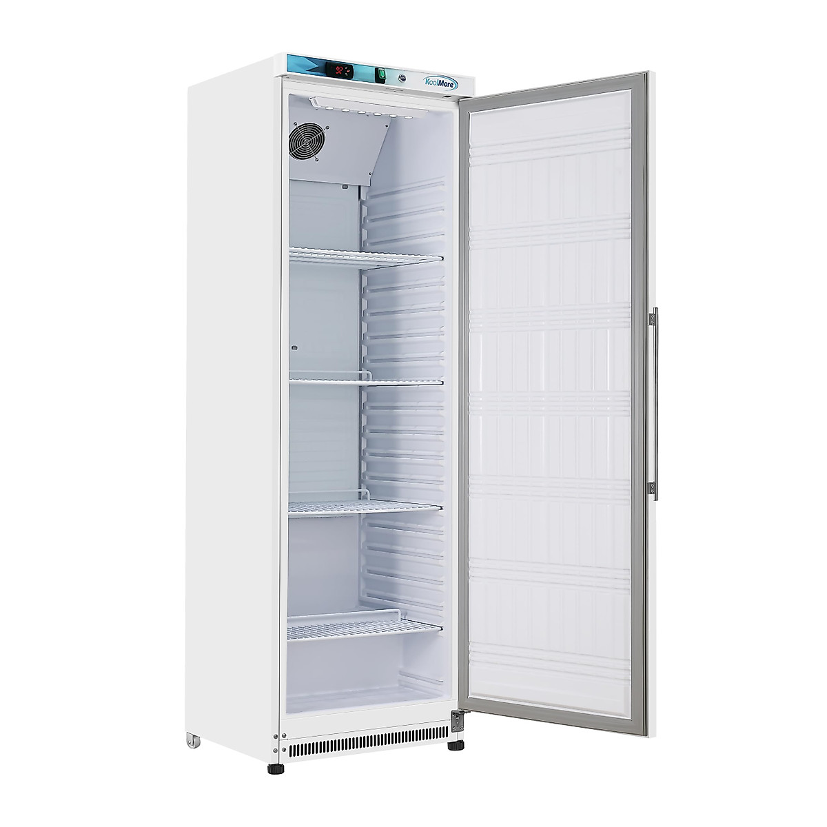 KoolMore KM-RMD12WH 12 Cu. ft. Commercial Reach in Refrigerator in White with Manual Defrost