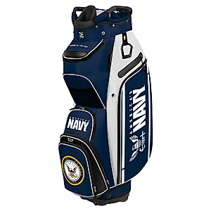 Navy Bucket III Cooler Cart Golf Bag