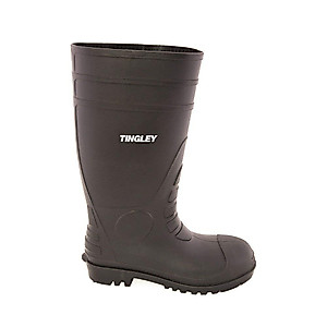 TINGLEY 31151 Economy Kneed Boot for Agriculture, 15-Inch, Men's Size 9, Black
