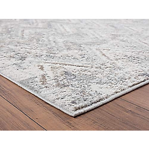 United Weavers Austin Gemology Harvest Accent Rug – 7 ft. 10 in. x 10 ft. 6 in., Harvest Polyester Rug for Interiors. Modern Indoor Rugs