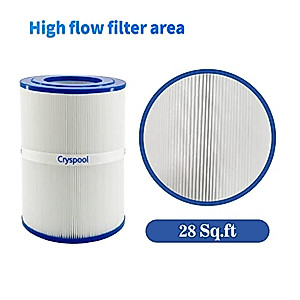 Cryspool Hot Tub Filter(not Oval) Replacement for Spa Filter Aqua Crest PDM28 461273, Dream Maker, 2 Pack