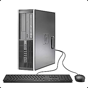 HP Elite 8200 SFF Desktop PC - Intel Core i5-2400 3.1GHz 8GB 500GB DVDRW Windows 10 Professional (Renewed)