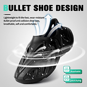 Foam Runner Shoes For Men, Cloud Slides Slippers Walking Sneakers Thick Sole Non-Slip, EVA Beach Pillow Platform Sandals Super Soft, Unisex Foam Runners Breathable Quick-Drying Couple Shoes