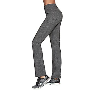 Skechers Women's GO Walk Pant, Heathered Gray, Large