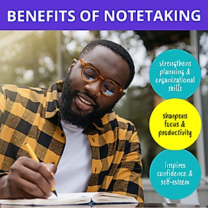 Papercode Luxury Lined Journal Notebooks- Journals For Writing w/ 130 Perforated Pages- Perfect Notebooks for Work, Travel, College- Journal for Men and Women- Soft Cover (2 Pack, Blue)