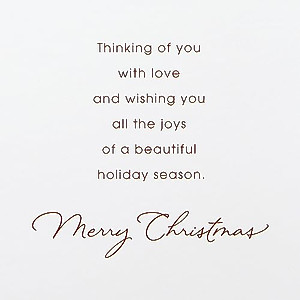 American Greetings Christmas Card (All the Joys)