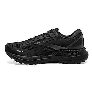 Brooks Men’s Adrenaline GTS 23 Supportive Running Shoe - Black/Black/Ebony - 11.5 Medium