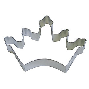 R&M Cookie Cutter, 5-Inch, Crown, Tinplated Steel