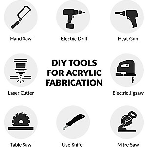 Clear Acrylic Plexiglass Sheet 1/8" Thick Cast Acrylic Sheet 24" x 36" Pack 2, 3mm Transparent Acrylic Board - 24x36 Plexi Glass Perspex Panel for Display Painting Shelf DIY Wedding Signs Cut to Size