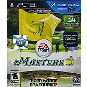 New Electronic Arts Sdvg Tiger Woods Pga Tour 12 Masters Product Type Ps3 Game Genre Video Sports
