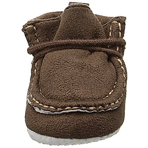 Luvable Friends Unisex Baby Crib Shoes, Brown Wallabee, 0-6 Months