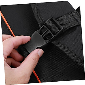 Generic Drum Pad Bag, Dumb Bag Storage Backpack Cases with Detachable Carrying Black Waterproof Oxford Fabric Pouch Holder for 12Inch and 8Inch Pads, EZM4R14DXK03859ZS8