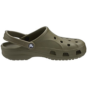 Crocs Men's and Women's Baya Clog |Comfortable Slip On Shoe| Casual Water Shoe, 12 US Women / 10 US Men, Army Green