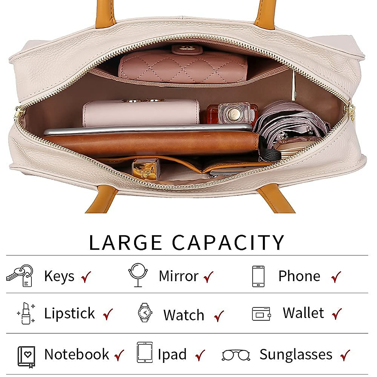 BOSTANTEN Women Designer Handbags Soft Leather Purses and Handbags Satchel Shoulder Bag Bundle with Women Leather Wallet RFID Blocking Small Bifold Wallet