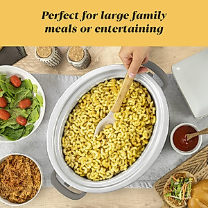 7-Quart Cook and Carry Programmable Slow Cooker, Grey :Programmable cooking Digital countdown Crock-Pot