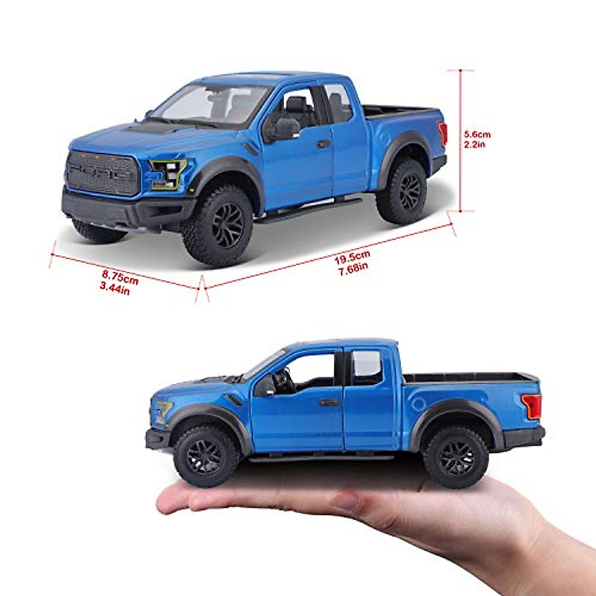 Maisto 1:24 SE Trucks 2017 Ford F150 Raptor - Blue