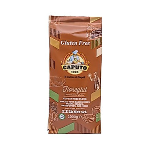 Antico Molino Napoli Antimo Caputo Pizza Flour, Gluten Free, 2.2 Pound (Pack of 2)