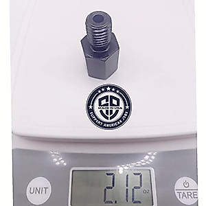 Angle Grinder Attachments Adapter 5/8" 11 Female to M14 Male for Water Cooling Hole (2)