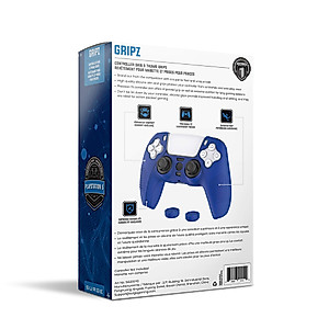 Surge Gripz Controller Skin & Thumb Grip Set for PlayStation DualSense Controller, Enhanced Comfort, Superior Grip, Percision Fit