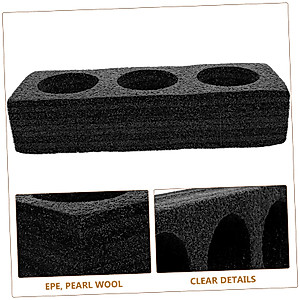 4pcs Milk Tea Cup Holder Beverage Cup Holder Drink Holder Take Out Drink Holder Take Out Fixing Trays Drink Carrier Holder Pearl Wool Coffee Tray Epe Foam Stand re-usable