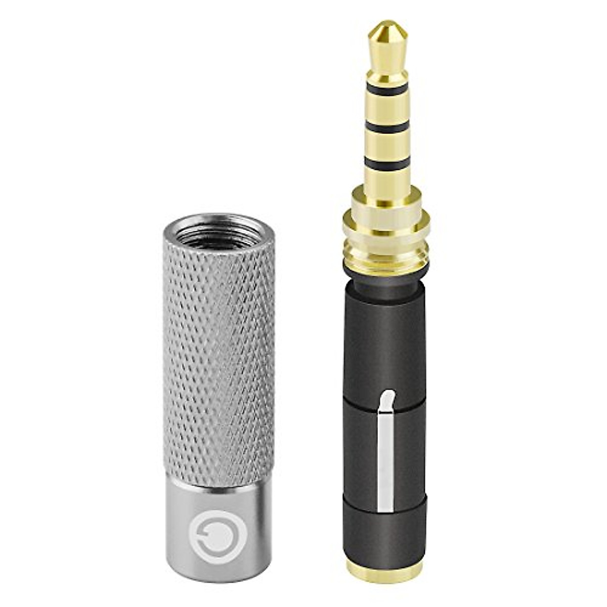 Geekria Apollo 3.5mm Balanced Male to 2.5mm Balanced Female Audio Adapter, 3.5mm (1/8inch) to 2.5mm, Male to Female Plug Adapter, Gold Plated Convert Connector Adapter