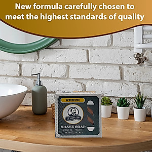 COL CONK AMBER SHAVE SOAP