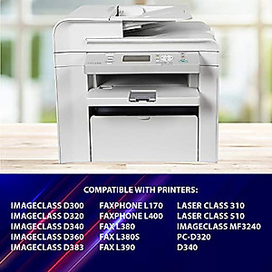 TCT Premium Compatible Toner Cartridge Replacement for Canon S35 7833A001AA Black Works with Canon ImageClass D300 D320 D340 D360, PC-D320 D340 Printers (3,500 Pages)