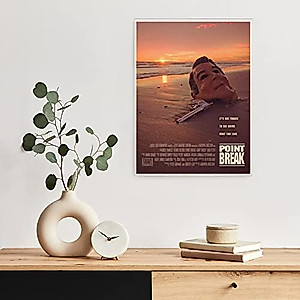 Movie Posters Point Break 1991 Wall Posters Movie Posters 24x36 (2) Wall Art Paintings Canvas Wall Decor Home Decor Living Room Decor Aesthetic 12x16inch(30x40cm) Unframe-Style