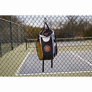 Amazin' Aces Premium Pickleball Backpack | Bag Features Pickleball Holder/Sleeve | Pack Fits Multiple Paddles | Convenient Pockets For Phone, Keys, & Wallet | Padded Back & Straps For Added Comfort