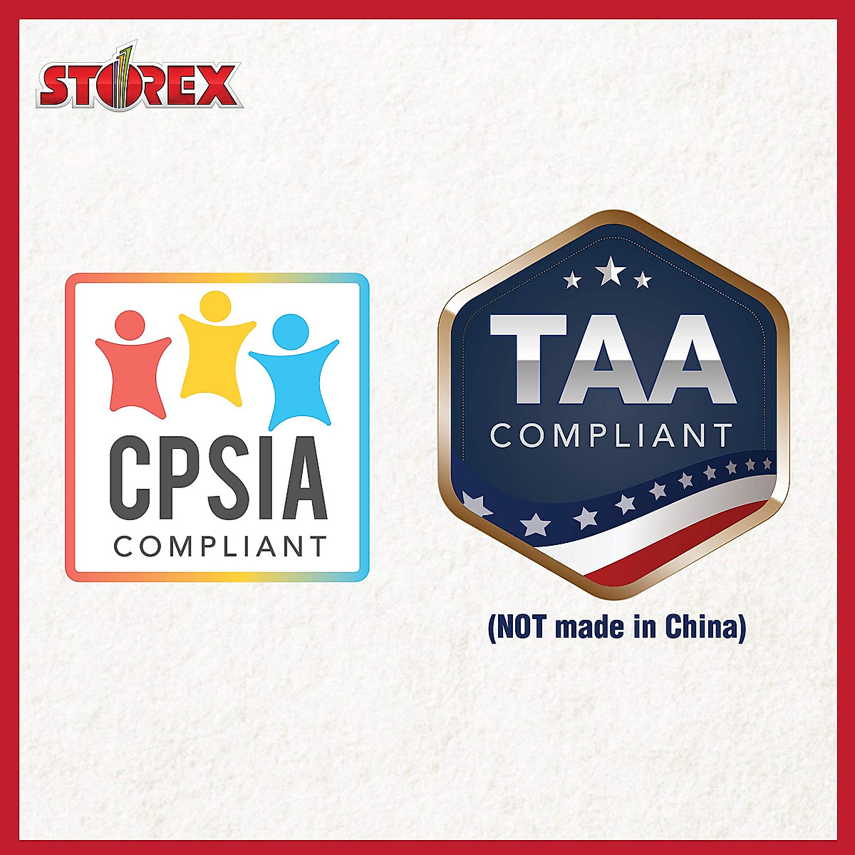 Storex Lids for Storex 4 Gallon Small Storage Bin, Translucent, 6-Pack (61405A06C)