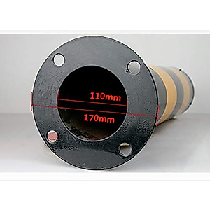 Driveway Bollards Features Reflective Tape,Car Park Driveway Guard Saver,Space Saver,Easy Installation Private Car Parking Space Lock