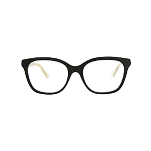 Gucci GG 0566O 001 Black Plastic Square Eyeglasses 52mm